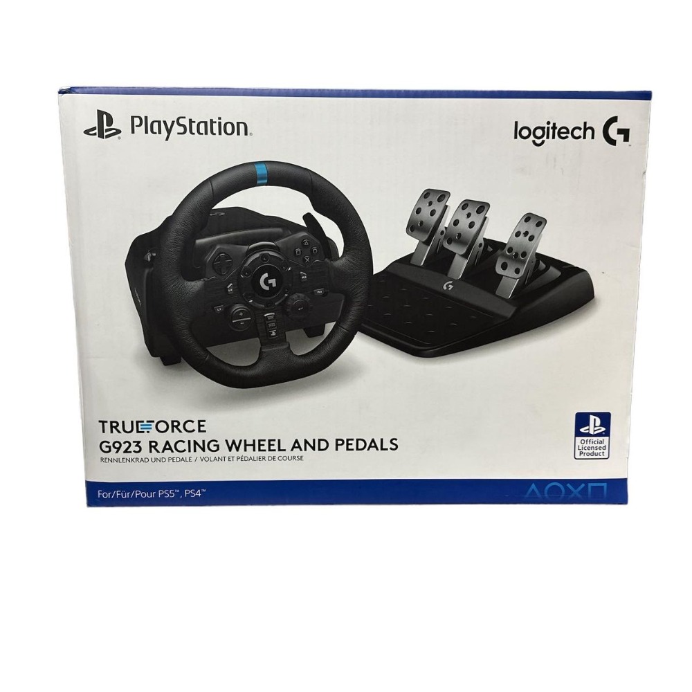 Logitech G923 Steering Wheel and Pedals SALE - Own4Less